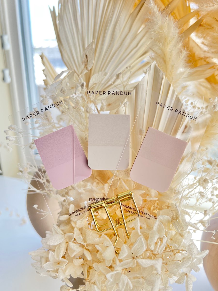 Transparent Sticky Tabs | paperpanduh