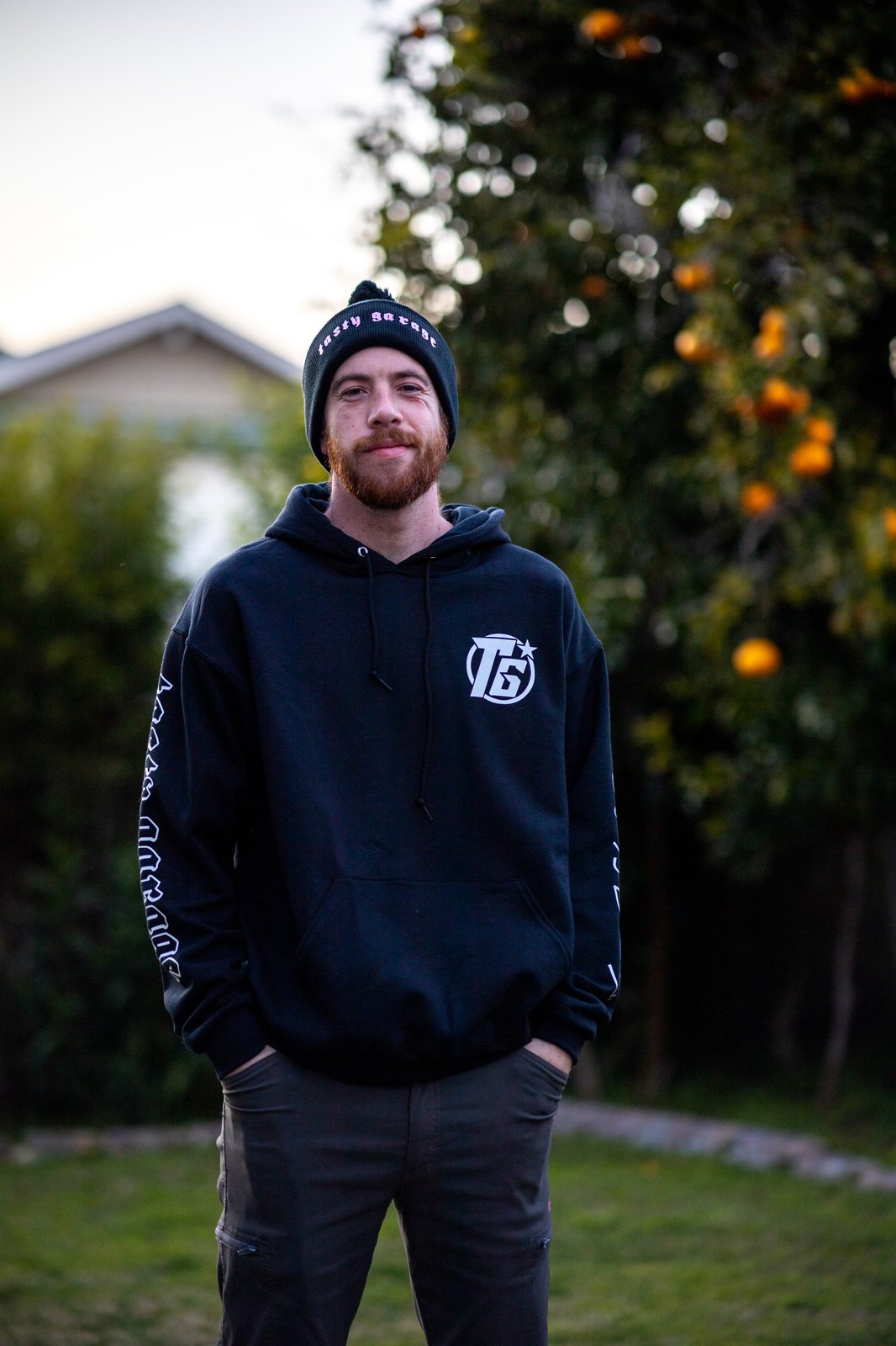 Tasty TG Black and White Hoodie | Tasty Garage