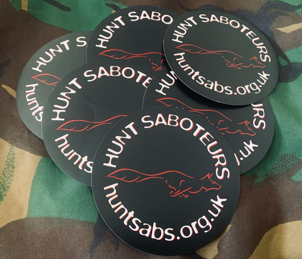 STICKERS | Hertfordshire Hunt Saboteurs