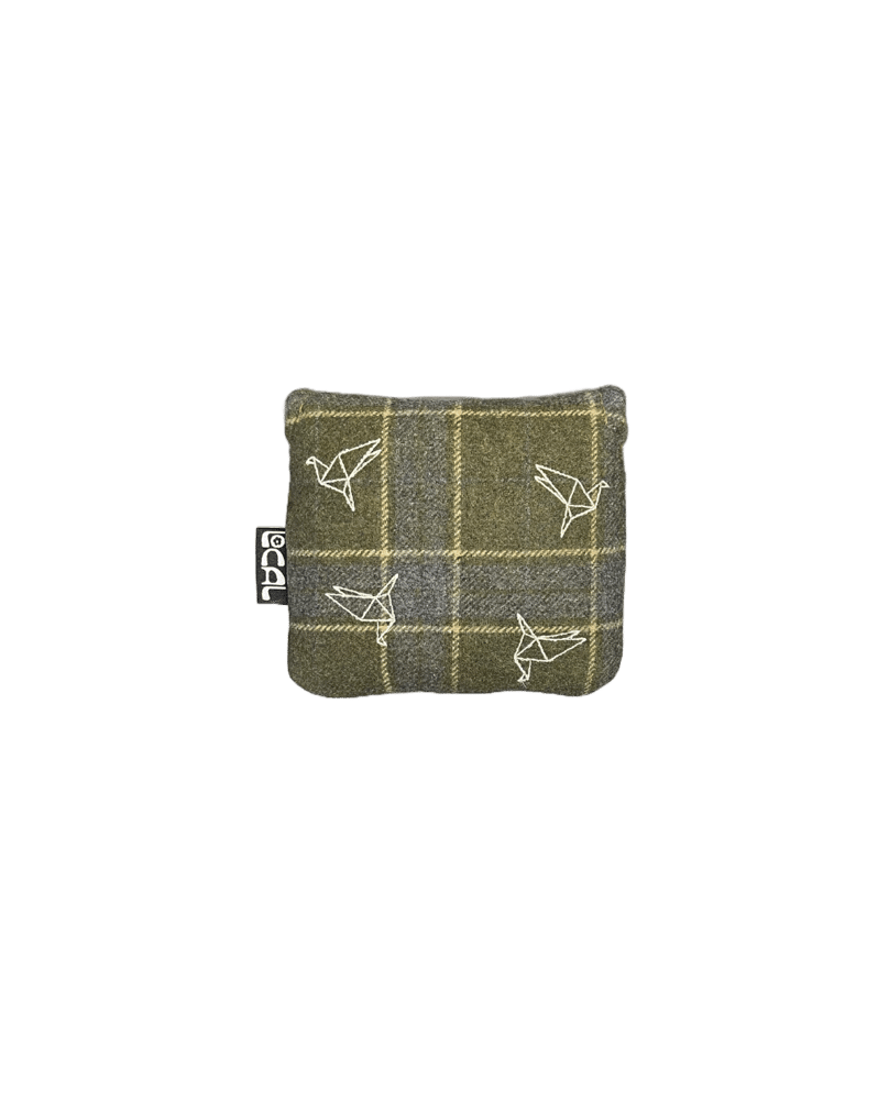 Wool And Whiskey Leather Crane Mallet and DF3 Putter Cover | Local GC