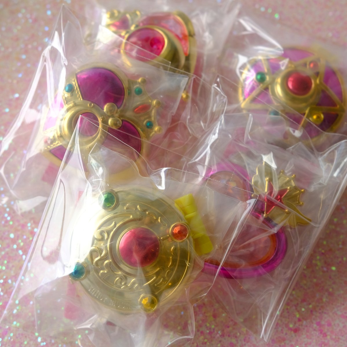 Sailor Moon “Transformation Compact Mirror- Vol 1” Gashapon Full Set ...