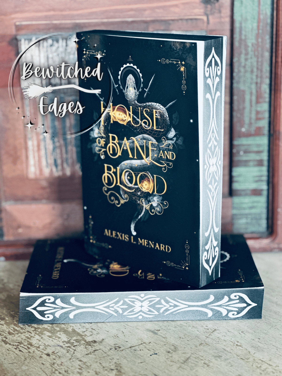 OOP Indie!! Signed House of Bane and Blood by Alexis Menard **read ...