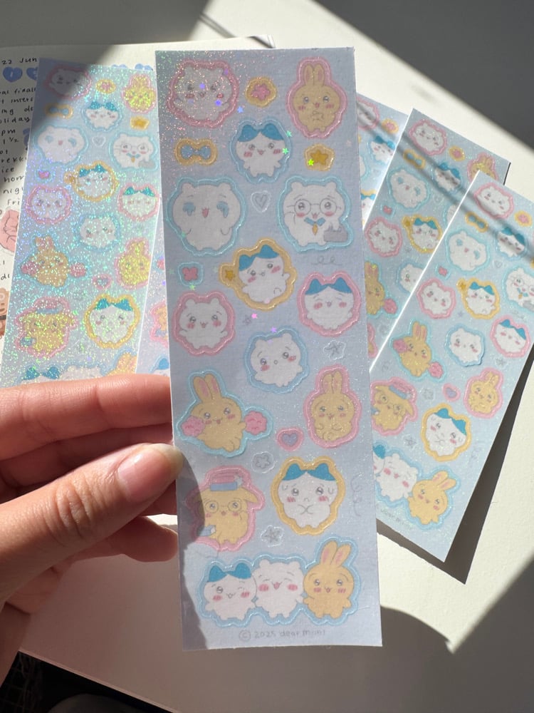 NEW: Chiikawa Sticker Sheet | dear miini