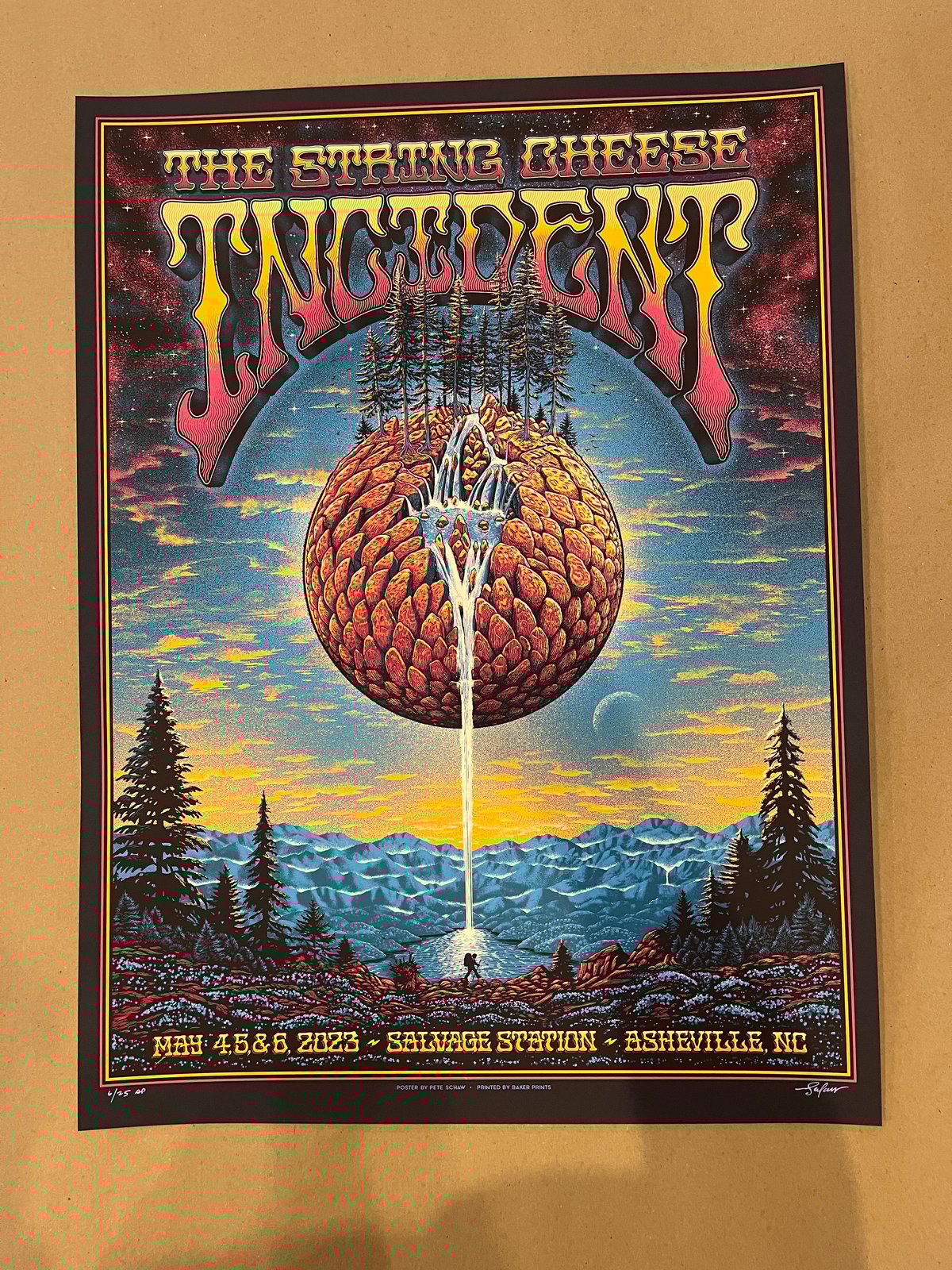 String Cheese Incident - Regular Paper | Pete Schaw Visuals