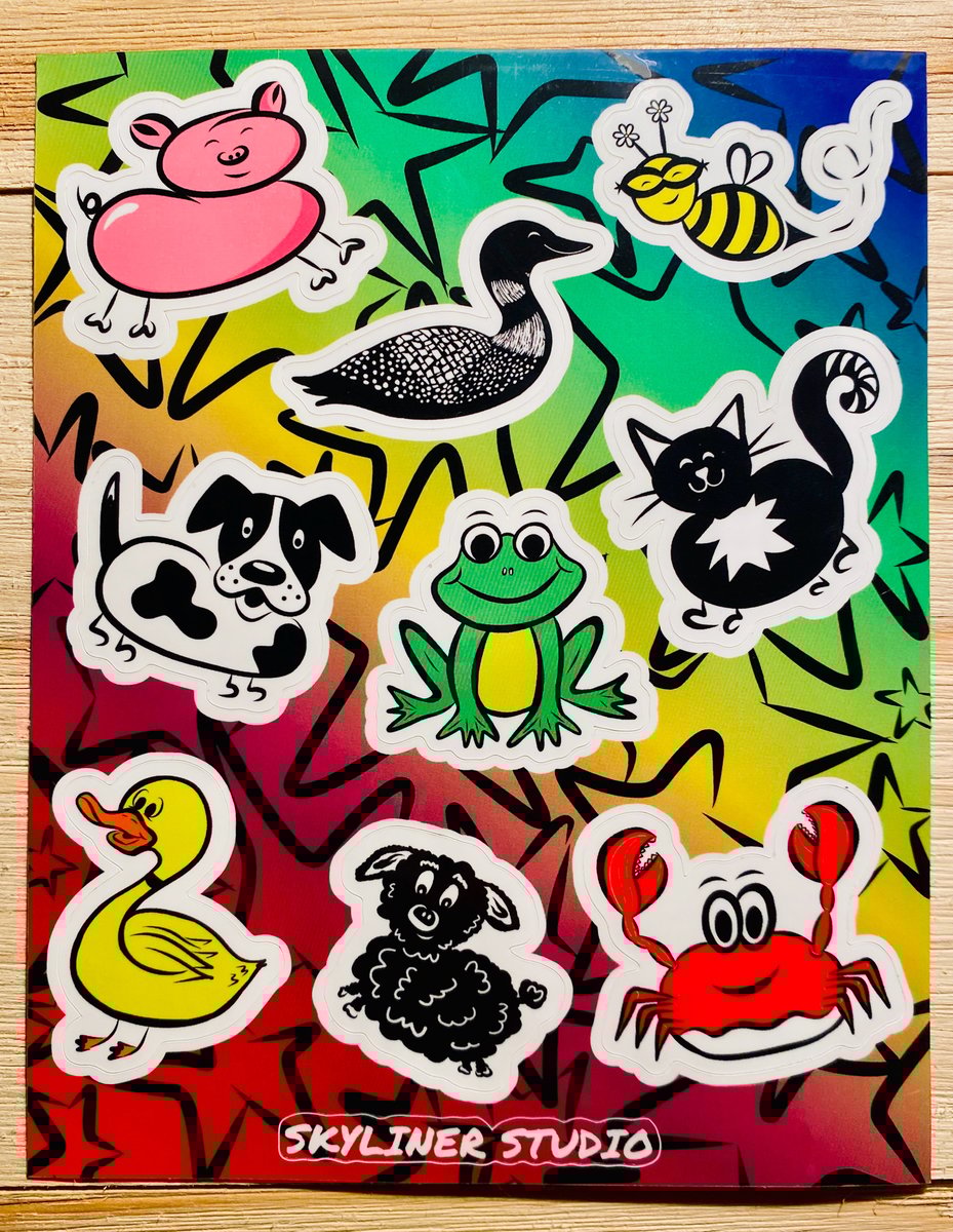 Skyliner Sticker Sheet | Skyliner Studio