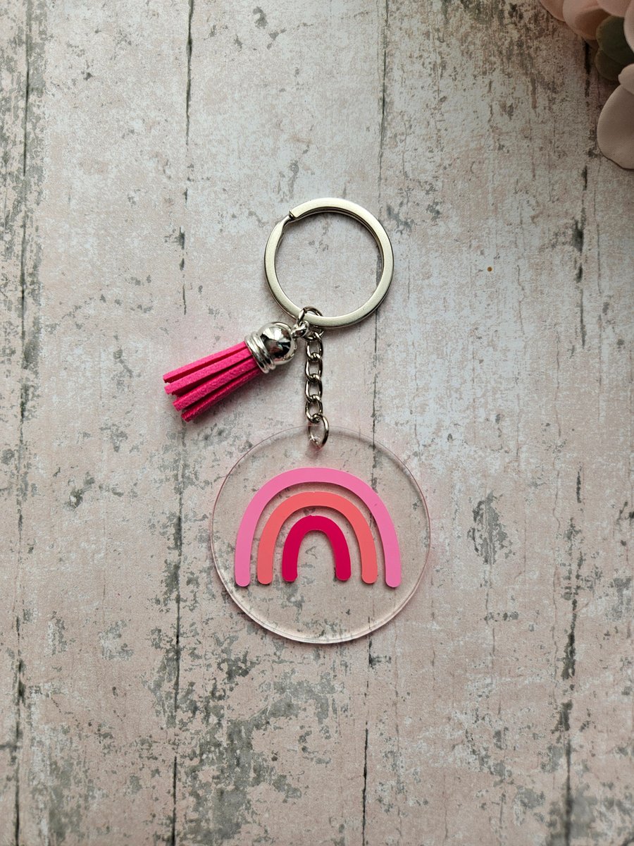 Rainbow Keyrings | Craft Cut