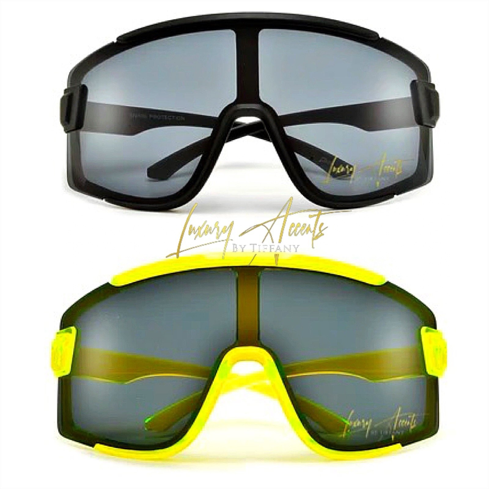 “SKI COLLECTION” SIGNATURE SHIELD GOGGLES | Luxury Accents