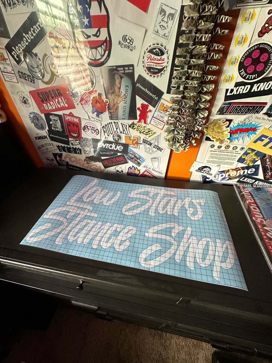 Stance shop rear banner | Low Stars LLC