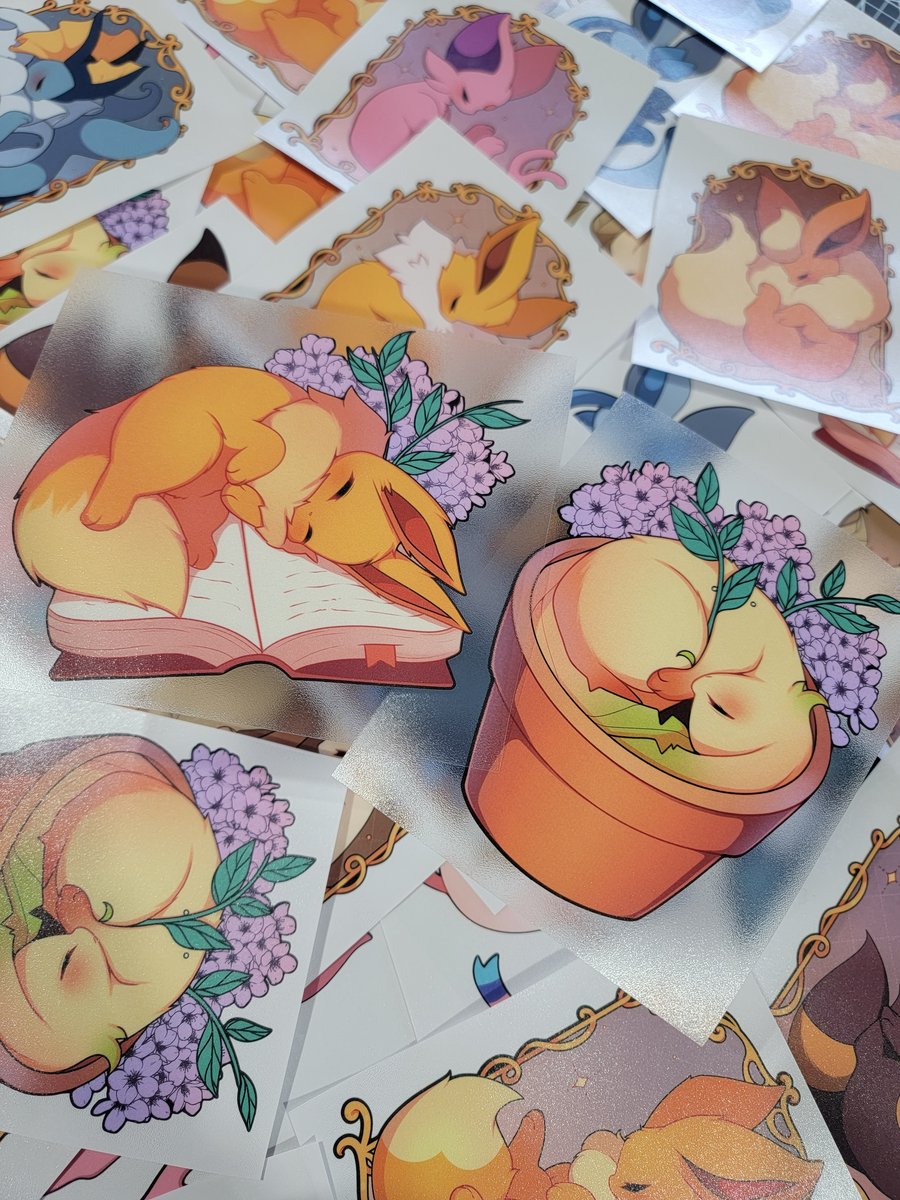 Fluffy Sleepers | SpottyDogDecals