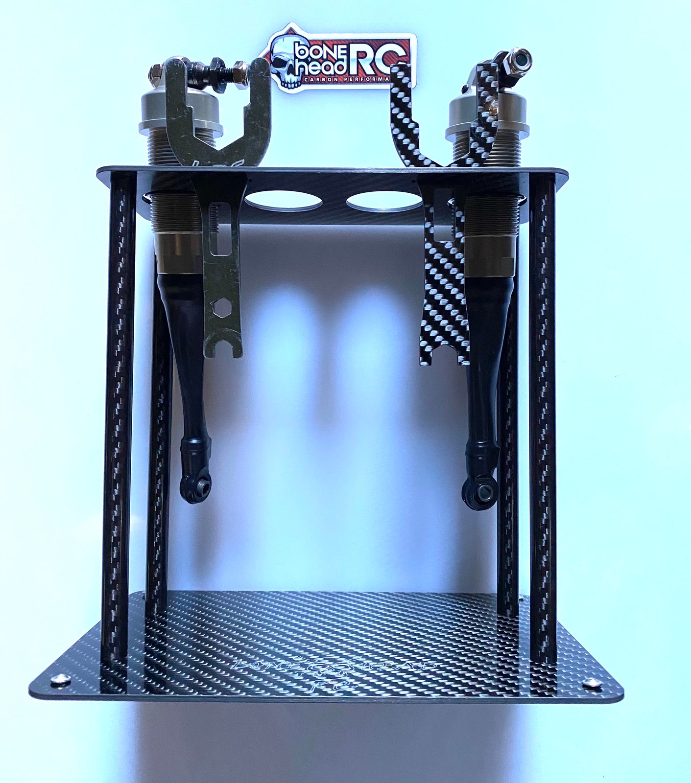 BoneHead RC HPI Baja upgraded Carbon Shock Stand | BoneHead-RC