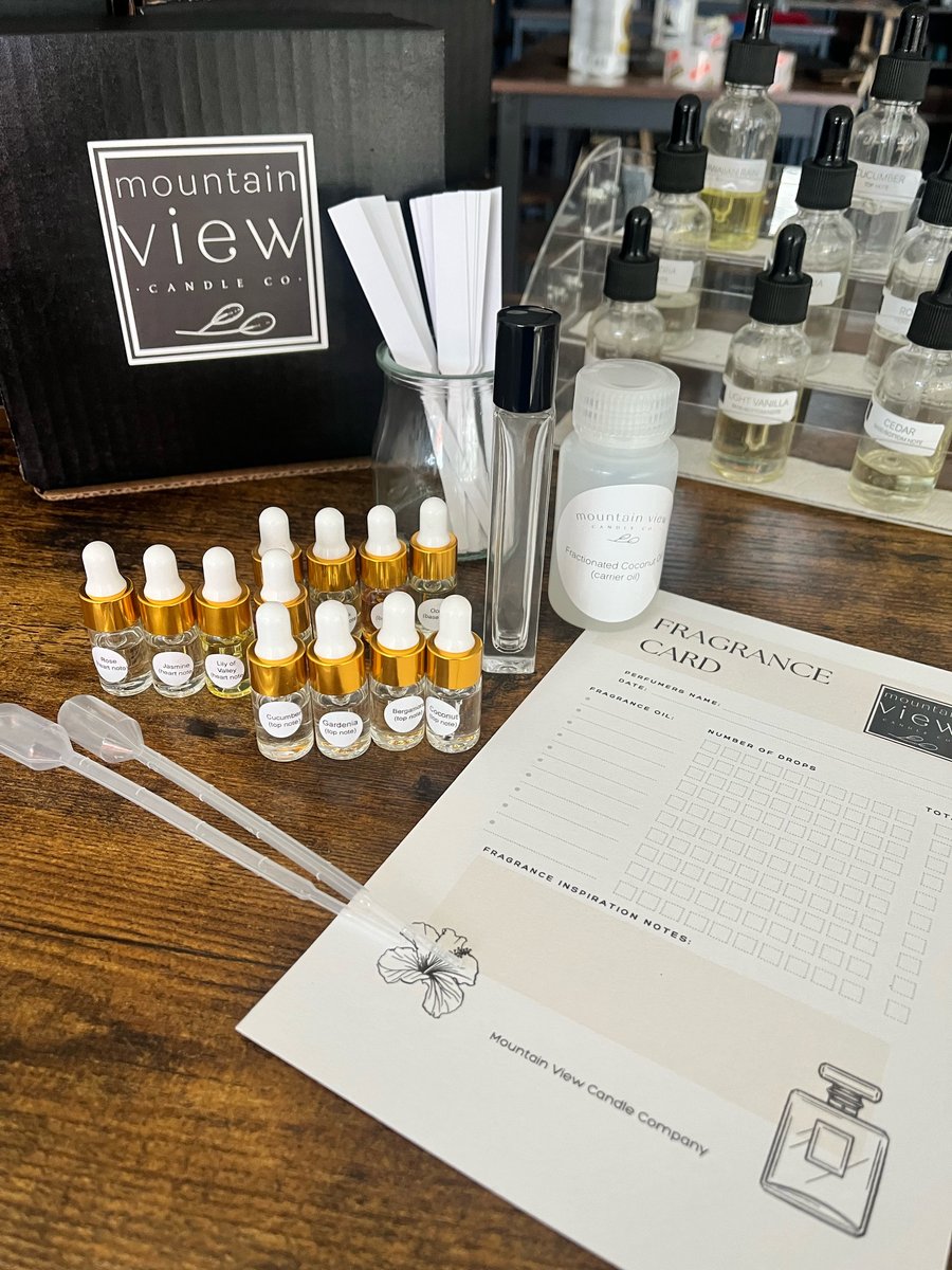 DIY Perfume Formulation Kit | mountain view candle company