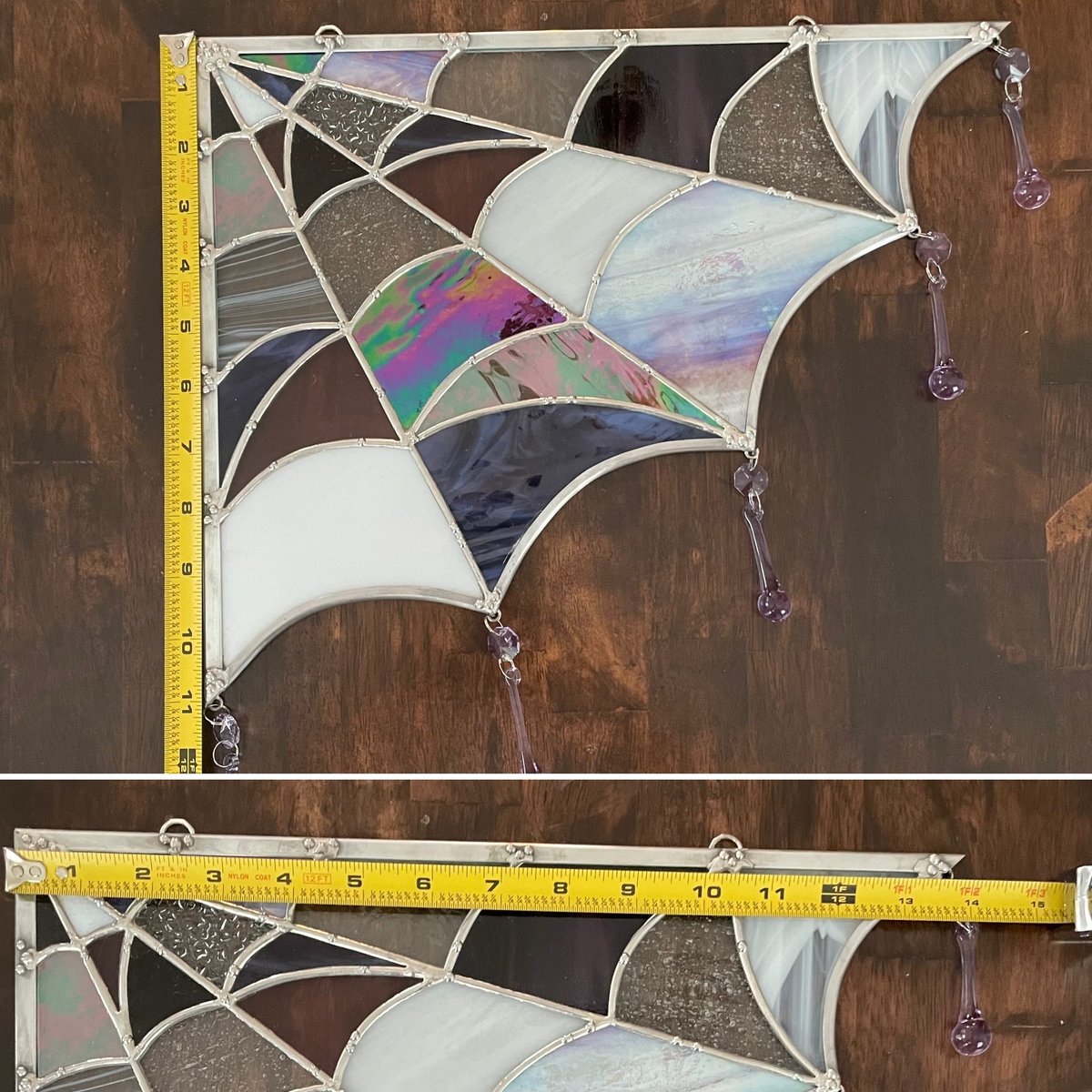 corner spider web lights