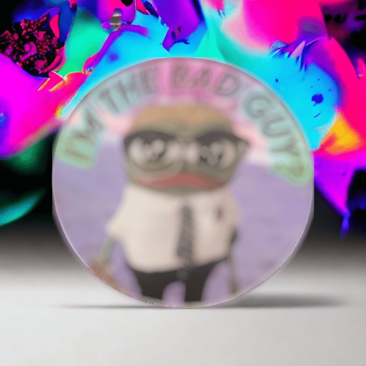 338. I'm The Bad Guy Sticker | Gun Slaps