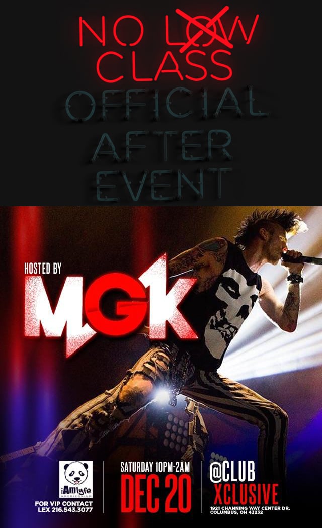General Admission / MGK AFTERPARTY COLUMBUS 2014