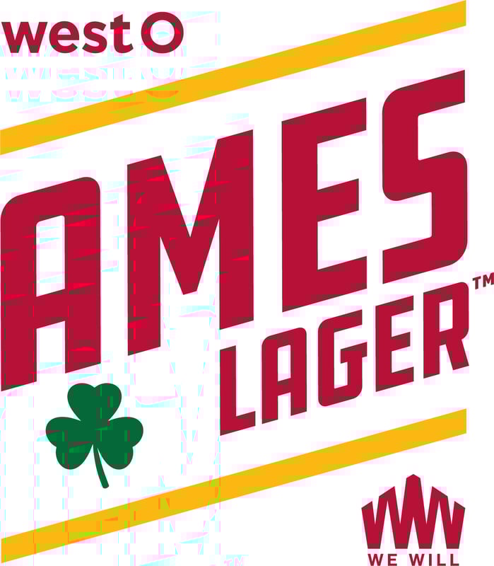 AMES LAGER Heather Cardinal Crew | Ameslager