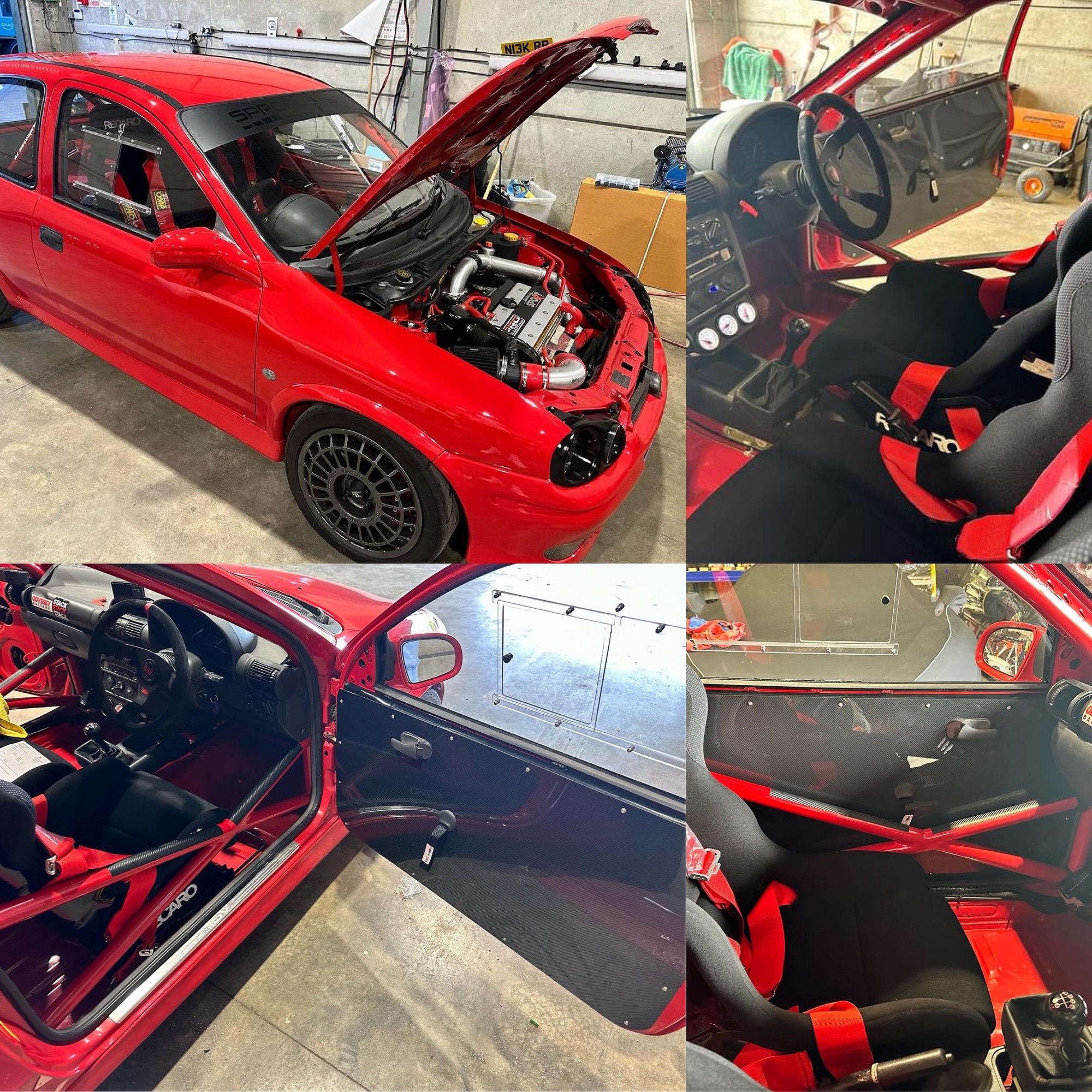 Custom Made Door Cards & Panels - Track Car Door Cards