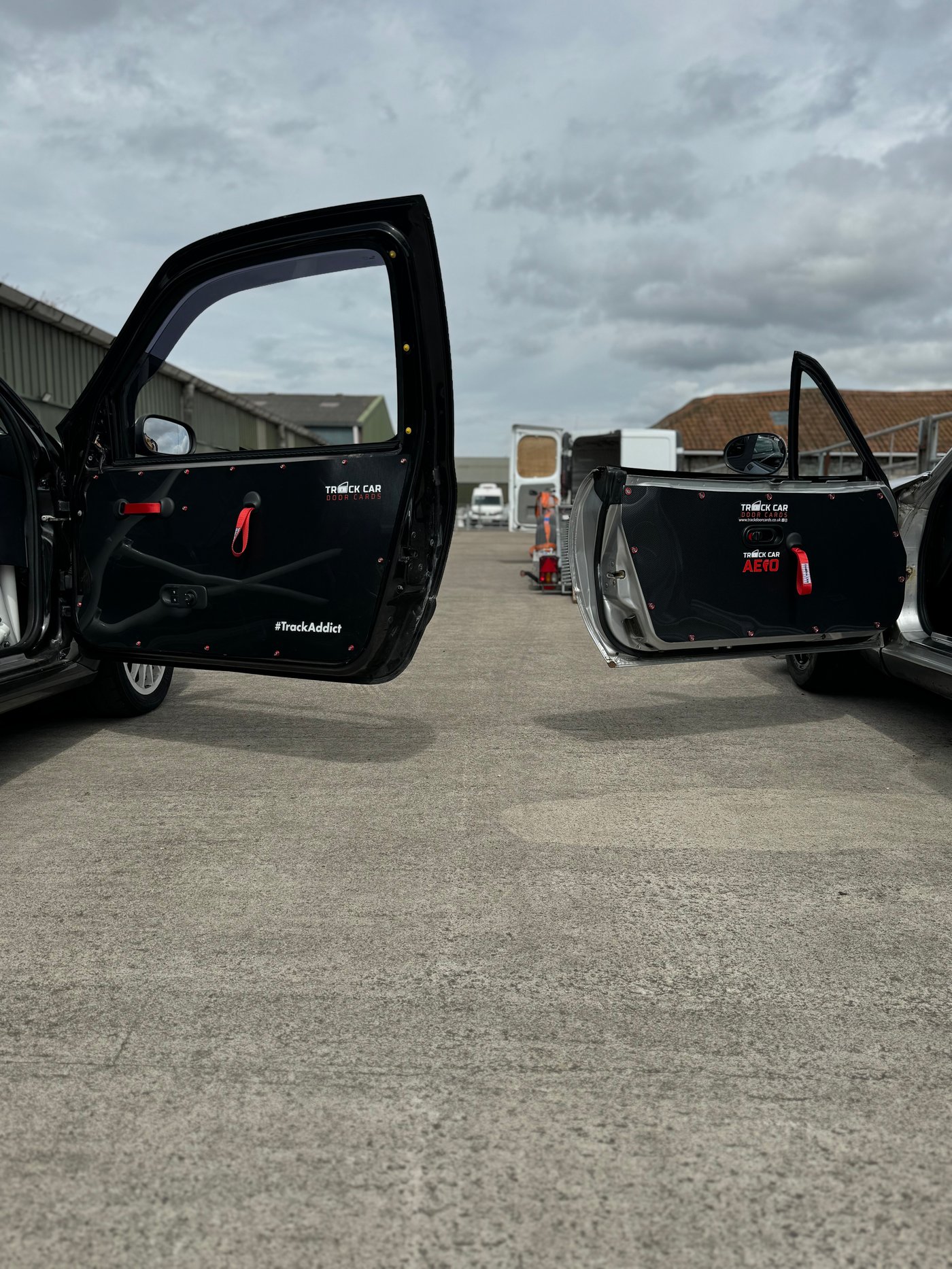 Custom Made Door Cards & Panels - Track Car Door Cards