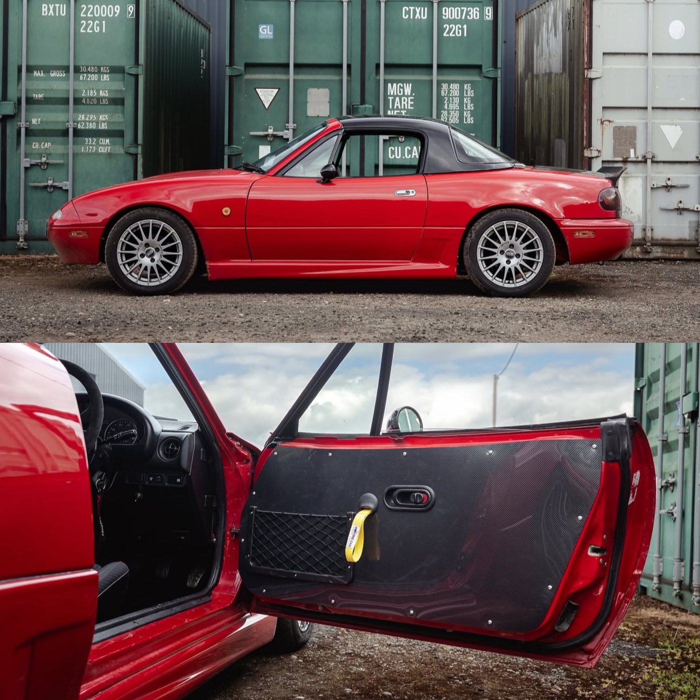 Custom Made Door Cards & Panels - Track Car Door Cards