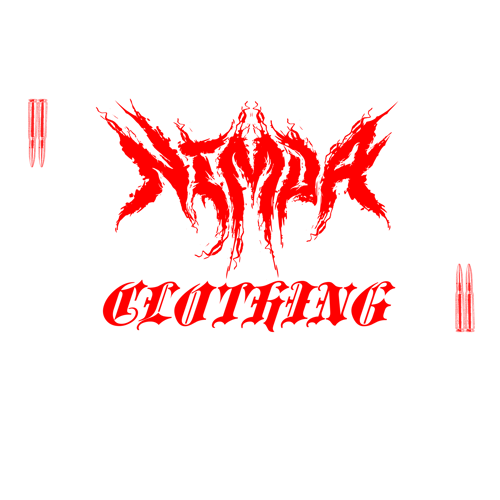 NIMDA - EMBROIDERED BLUE LOGO HOODIE | NIMDA CLOTHING